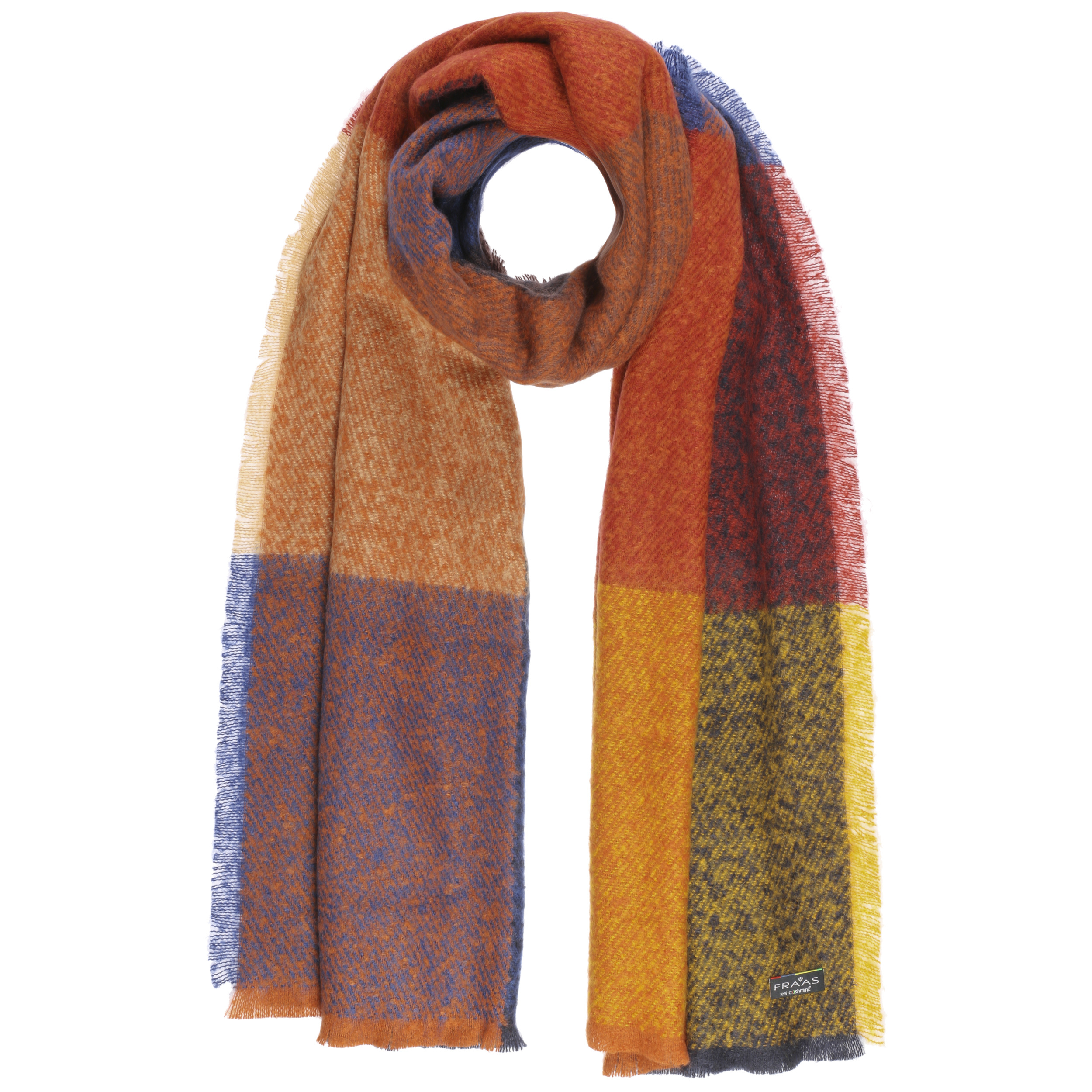 Bufanda Bouclé Check Cashmink by Fraas - 39,95