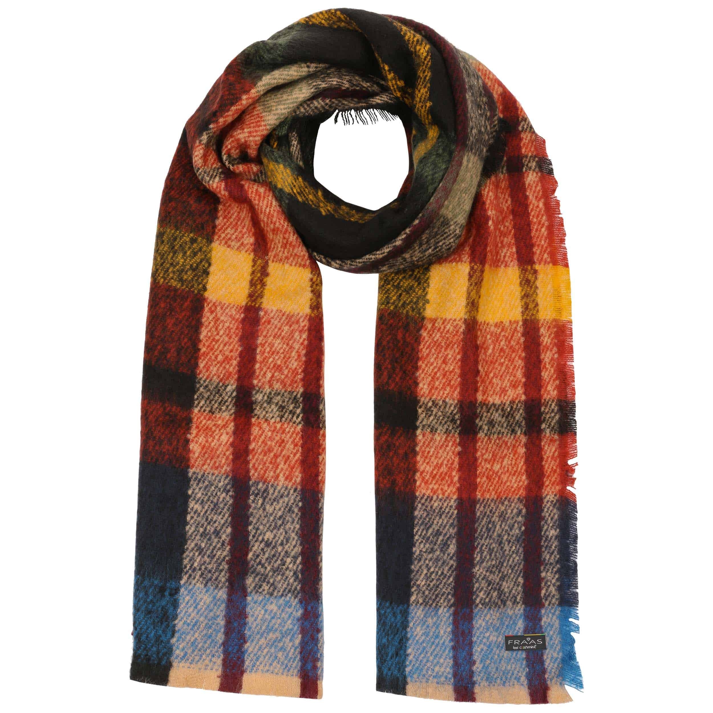 Bufanda Bouclé Multi-Check by Fraas - 35,95