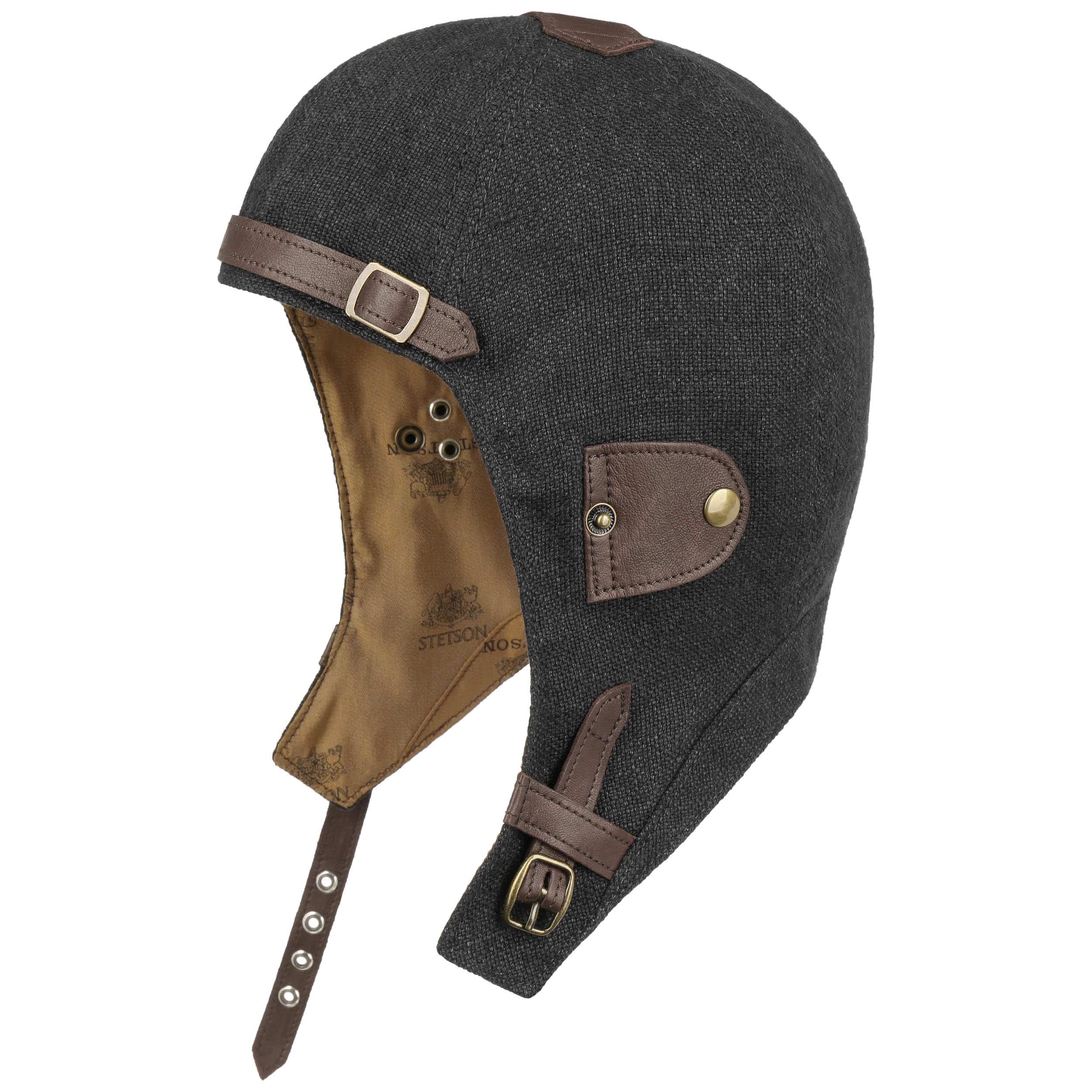 Casco de Aviador de Lino by Stetson - 129,00