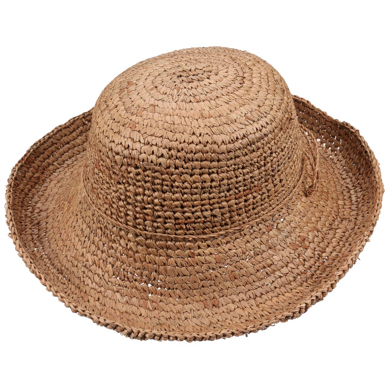 Sombrero con Vuelta Rafia Crochet by Lierys - 69,95