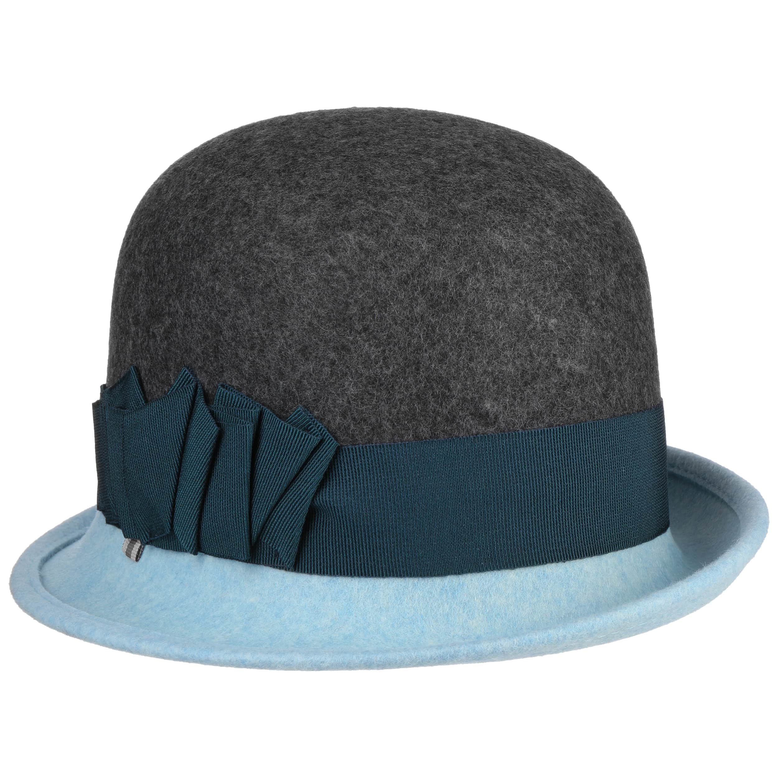 Sombrero de Fieltro Twotone Cloché by bedacht - 89,95