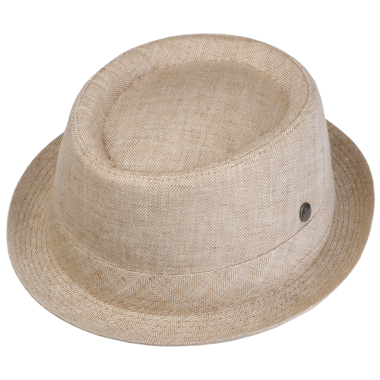 Sombrero de Lino Uni Structure Pork Pie by Lierys - 69,95