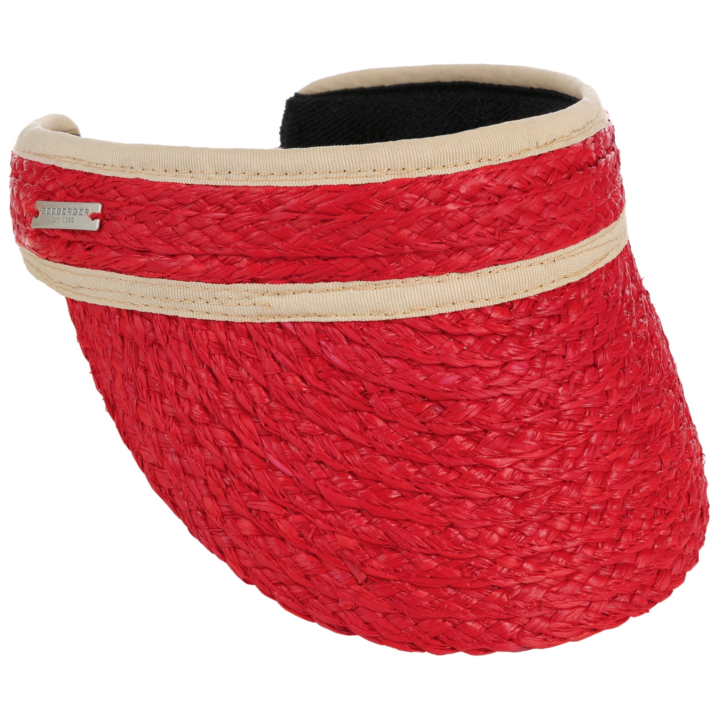 Visera para el Sol Classic Rafia by Seeberger - 39,95